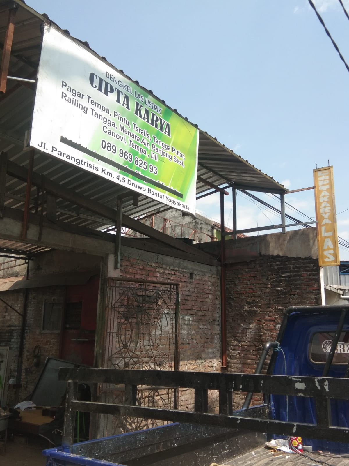 Jasa Kanopi Baja Ringan Jogja - Bengkel Las Cipta Karya